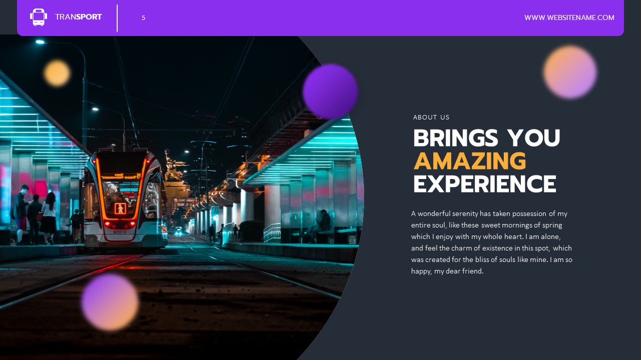 Transport PowerPoint Presentation, Presentation Templates | GraphicRiver