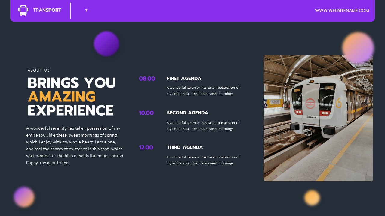Transport PowerPoint Presentation, Presentation Templates | GraphicRiver