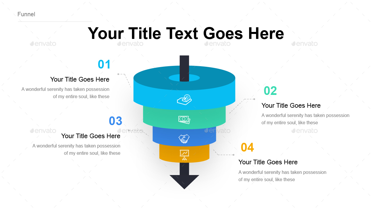 Funnel Diagram Infographic Asset Illustrator, Infographics | GraphicRiver