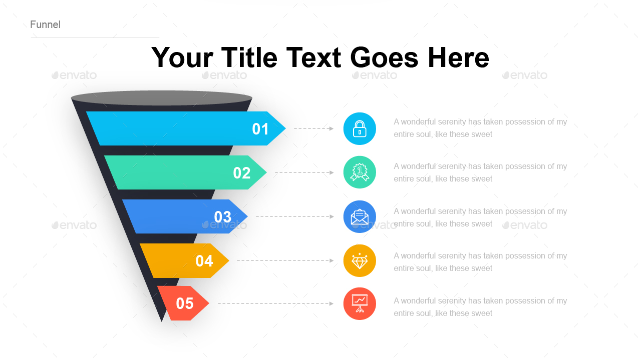 Funnel Diagram Infographic Asset Illustrator, Infographics | GraphicRiver