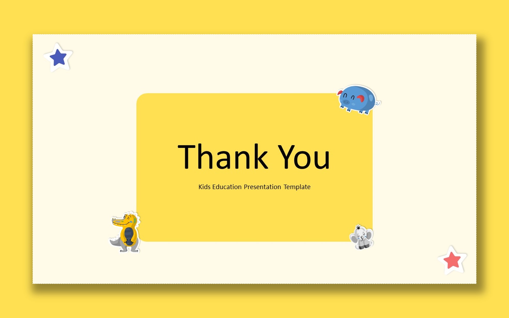 Toddler-Education PowerPoint Template, Presentation Templates ...