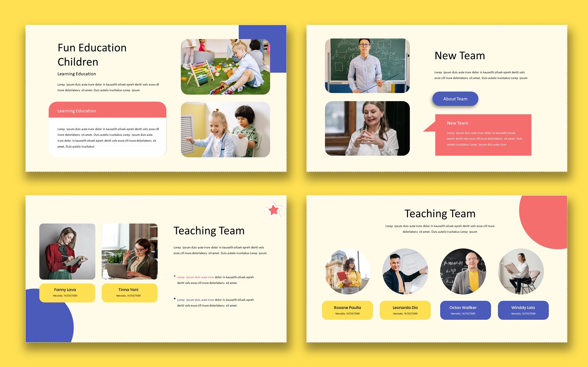 Toddler-Education PowerPoint Template, Presentation Templates ...