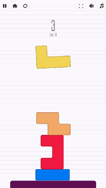 StaxFall - HTML5 Casual Game by trezegames | CodeCanyon