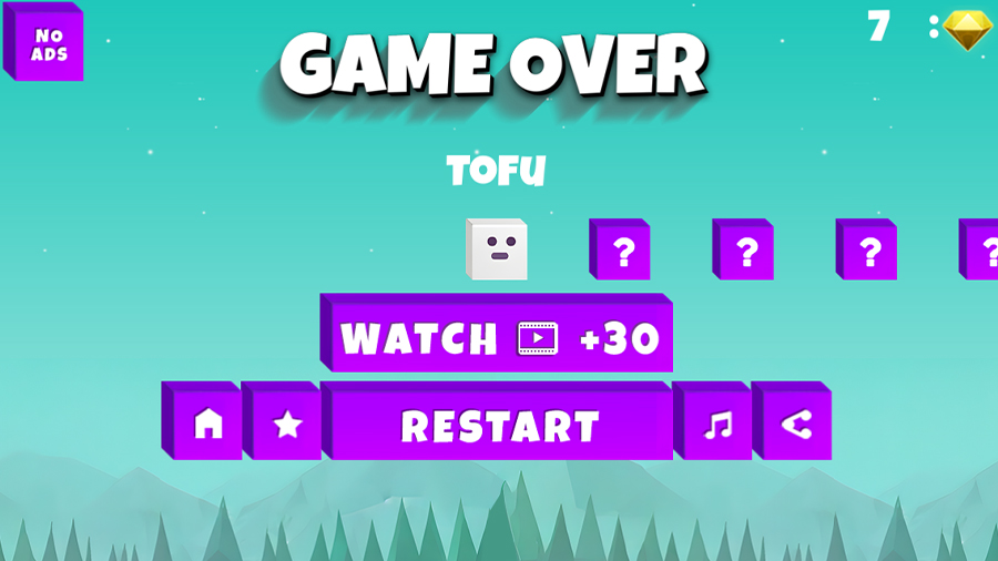 FlipBlock Dash Game Template by hobiron | CodeCanyon