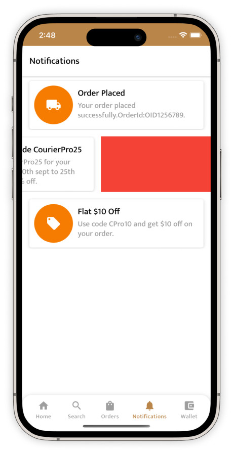 Courier Delivery Ionic App Template | 2 Apps | User App + Delivery App | CourierPro by ...