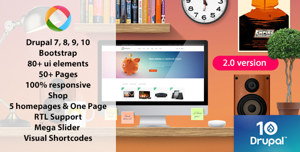 Progressive — Drupal 10 Multipurpose Responsive Theme by NikaDevs | ThemeForest