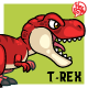 Tyrannosaurus Rex Game Sprites, Game Assets | GraphicRiver