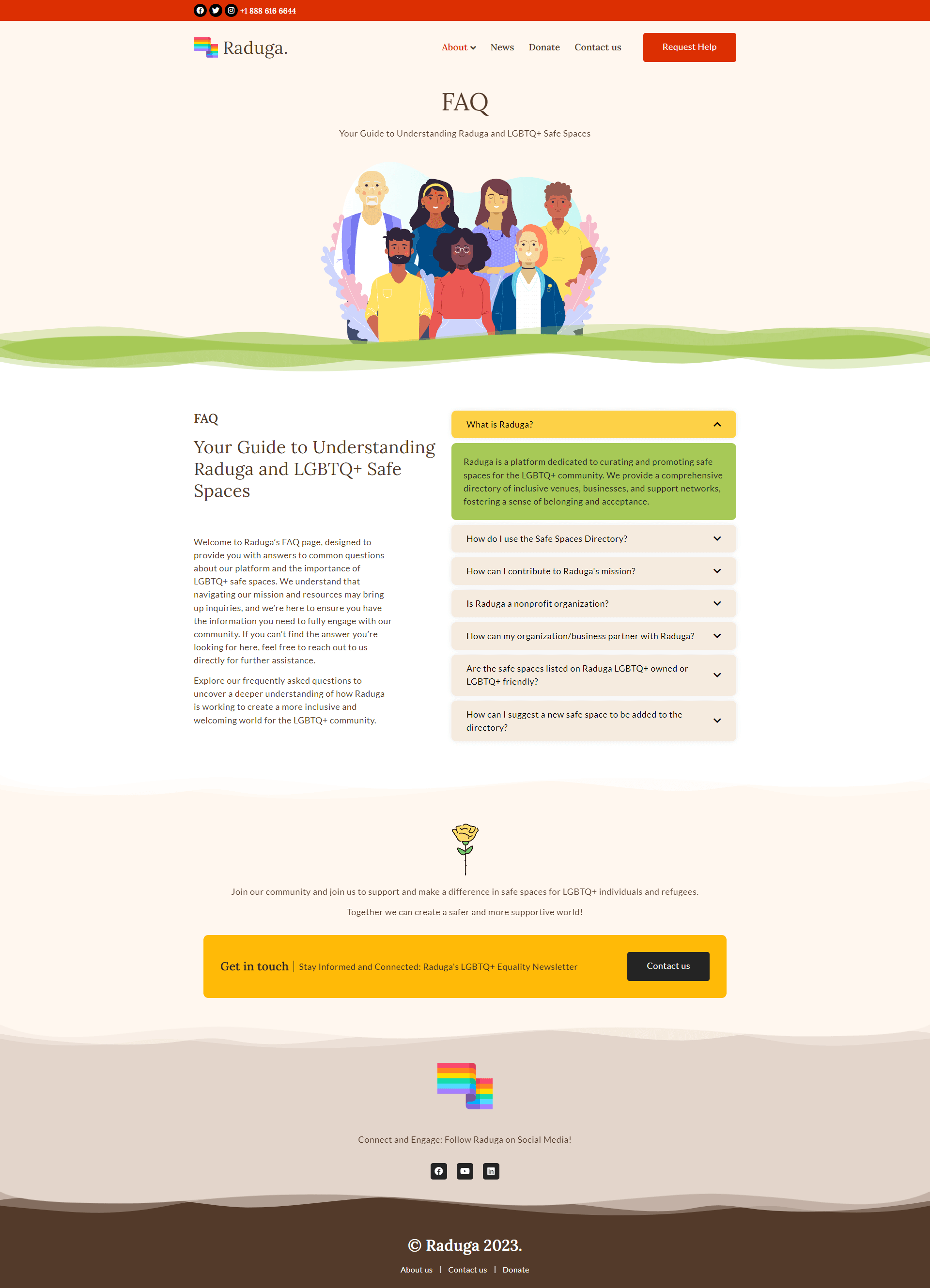 Raduga - LGBTQI+ Care Community Elementor Template Kit by LeMira ...