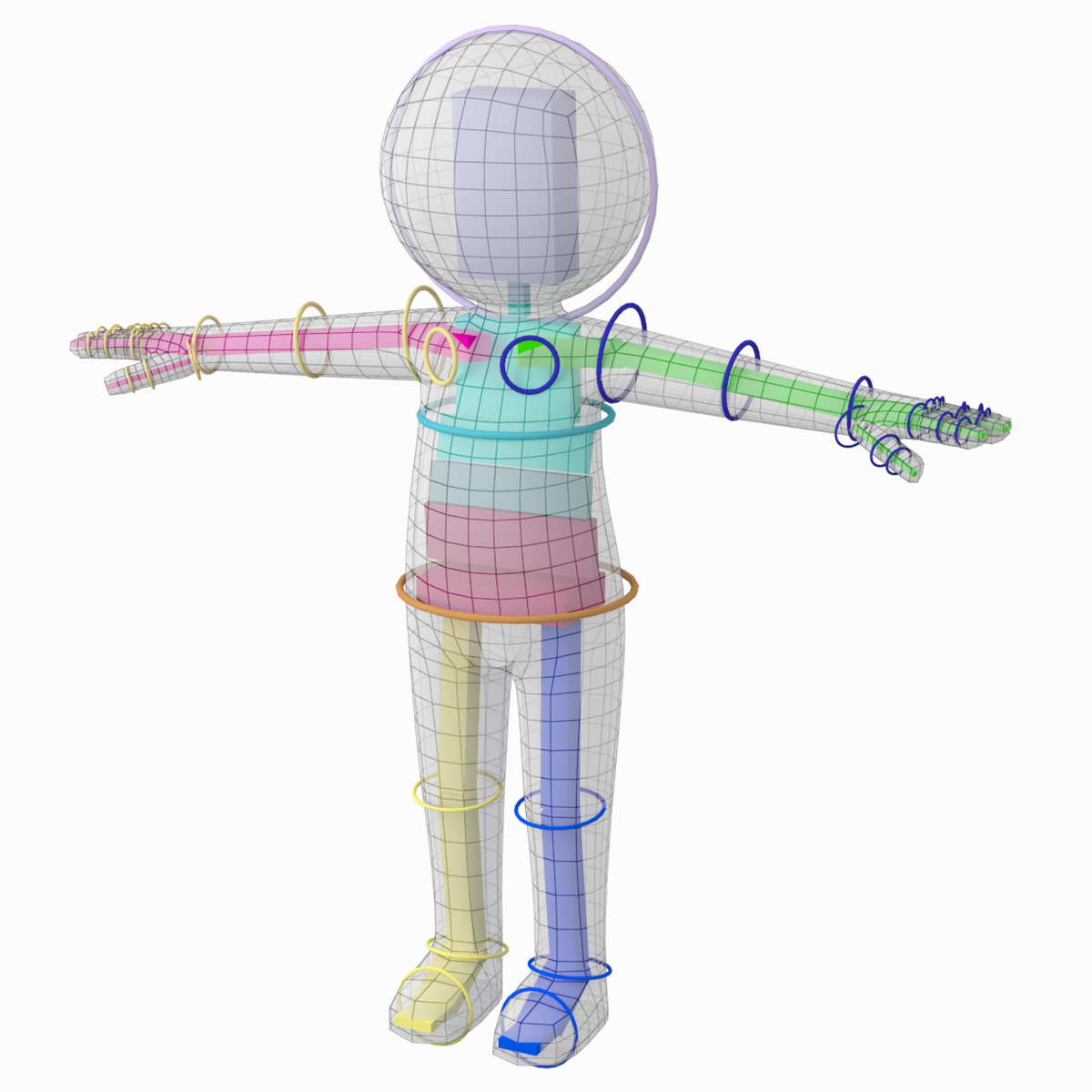 Adult Stickman 180cm CAT Rig by valeriik | 3DOcean