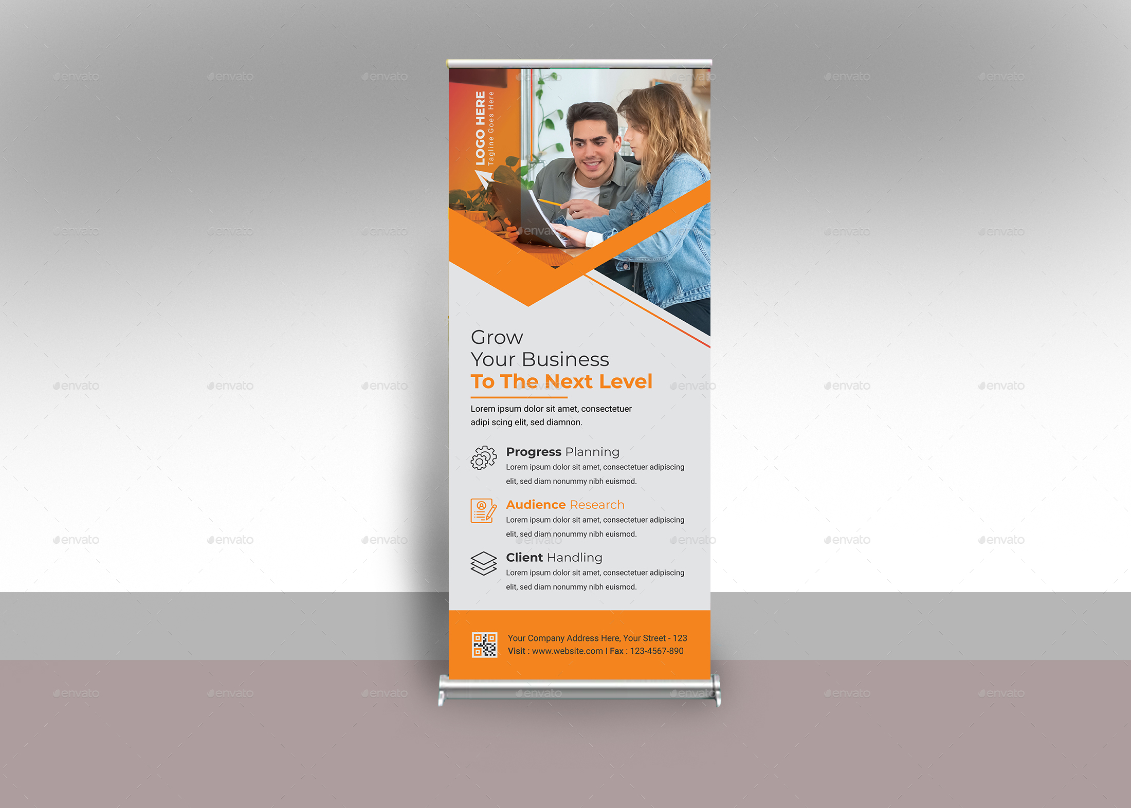 Rollup Banner, Print Templates | GraphicRiver