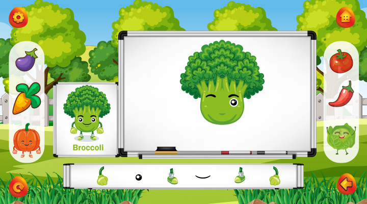 Veggie Friends - Educational Game - HTML5, Construct 3 by naptechlabsltd