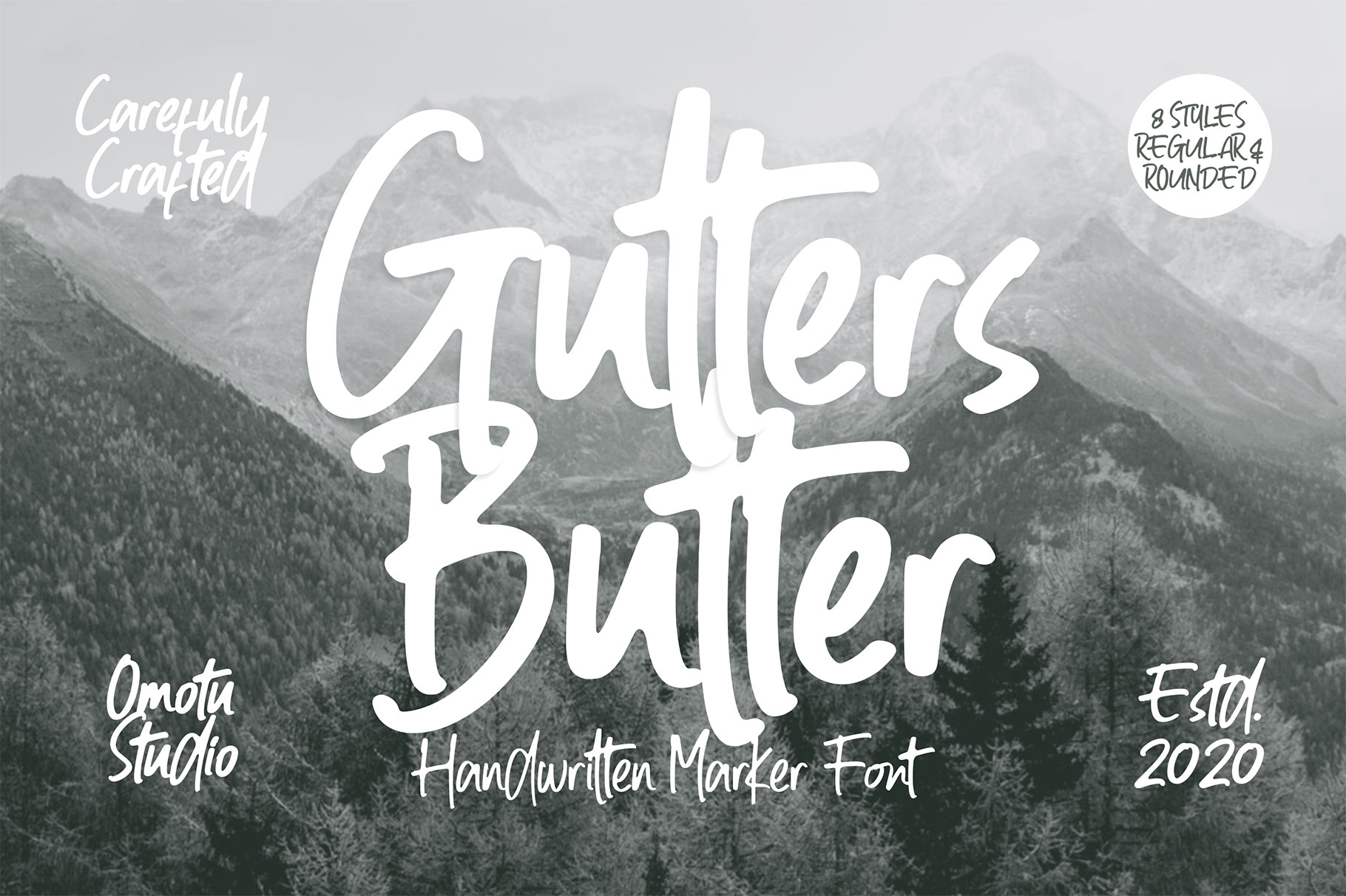 Gutters Butter, Fonts | GraphicRiver