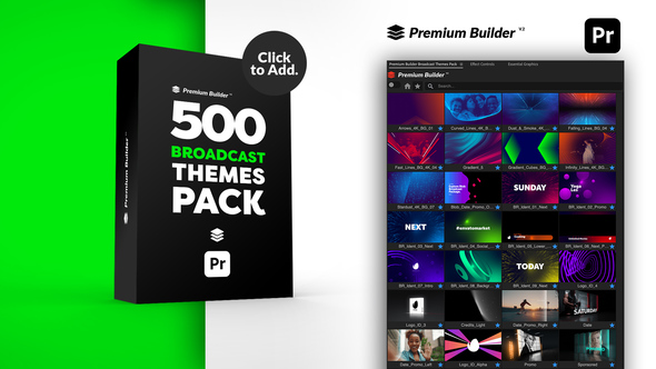 Broadcast Themes Pack for Premiere Pro, Premiere Pro Templates | VideoHive