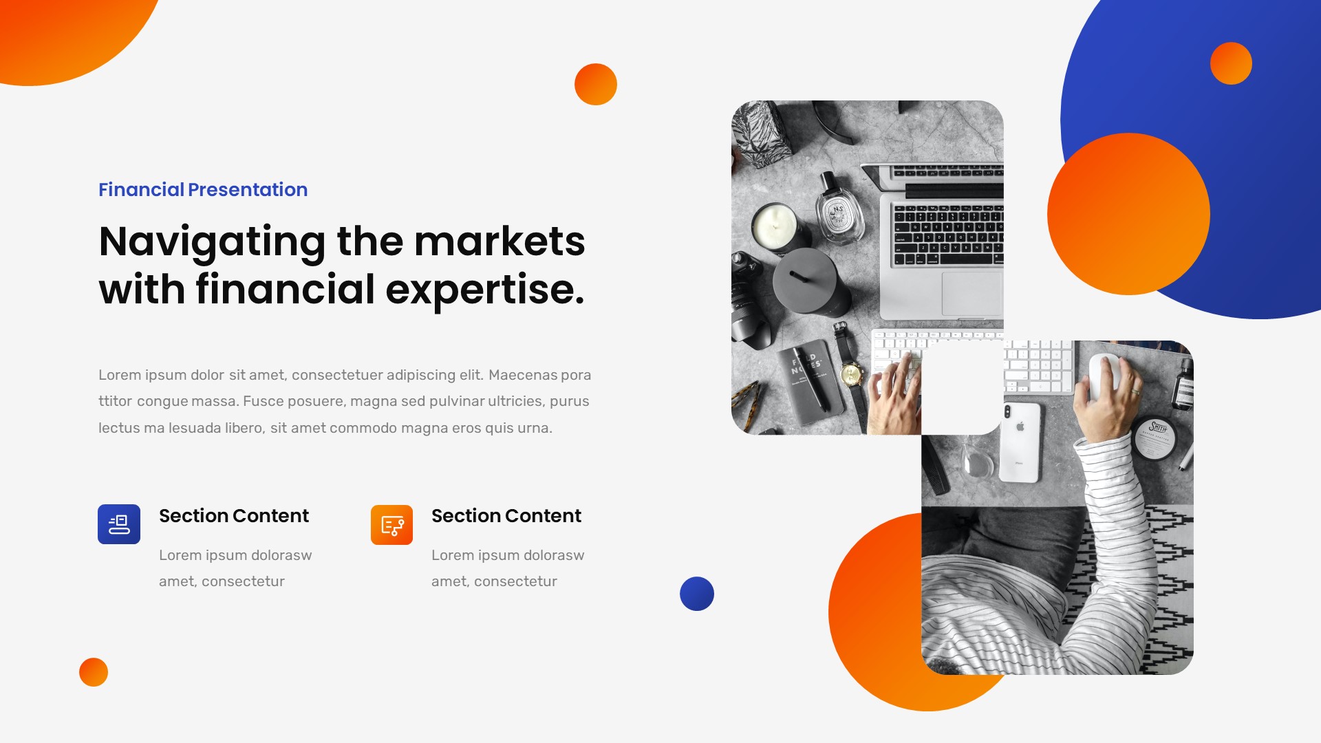 Finaxy - Financial Powerpoint Template, Presentation Templates ...