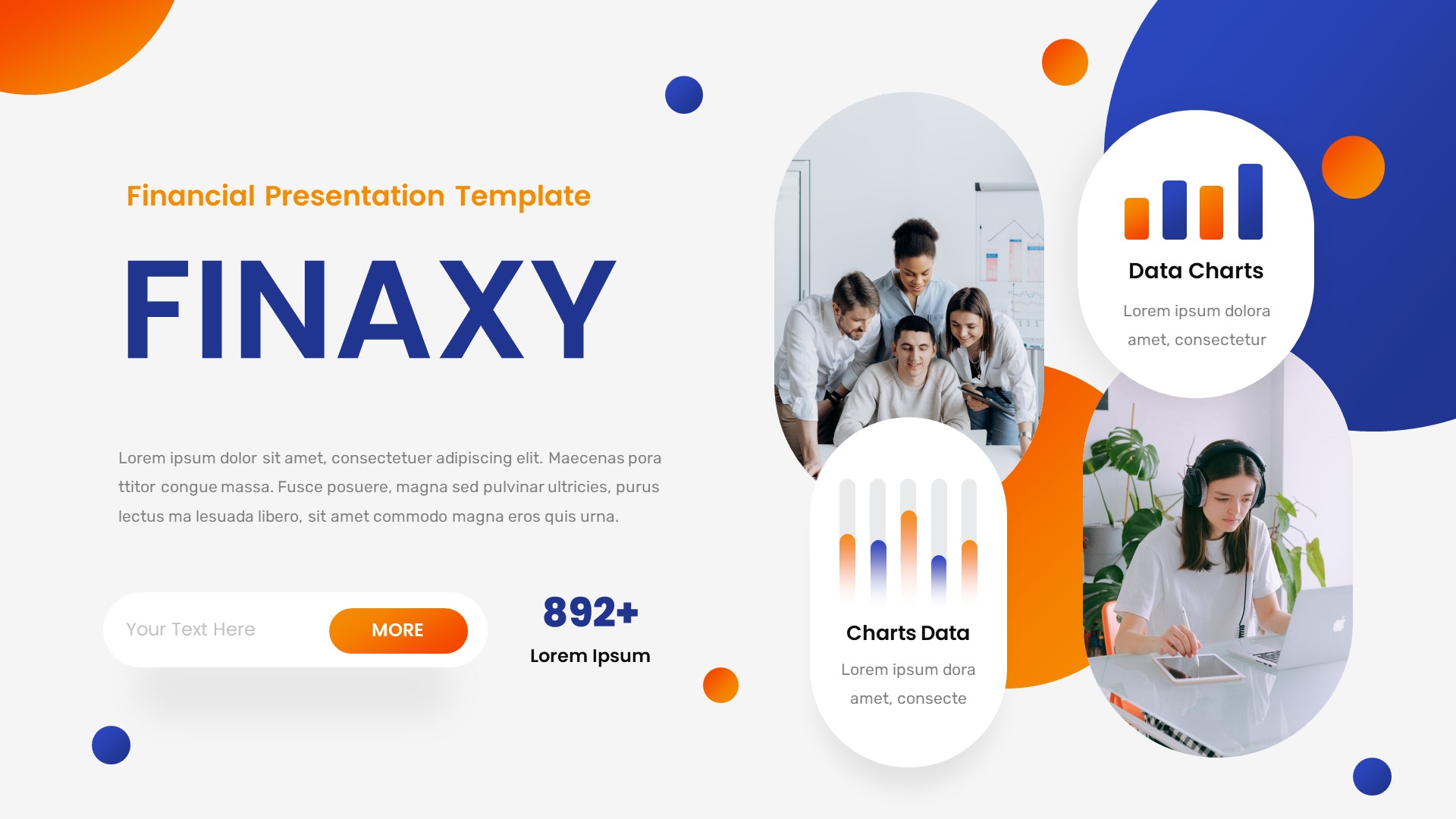 Finaxy - Financial Powerpoint Template, Presentation Templates ...