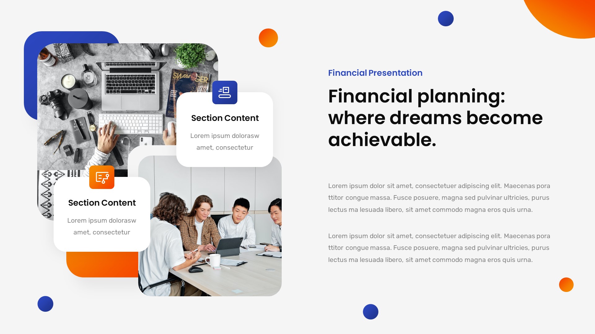 Finaxy - Financial Powerpoint Template, Presentation Templates ...