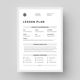 Lesson Plan | MS Word & Indesign, Print Templates | GraphicRiver