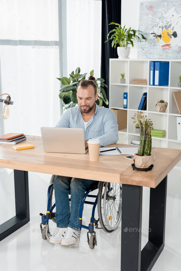 Wheelchair Computer Desk