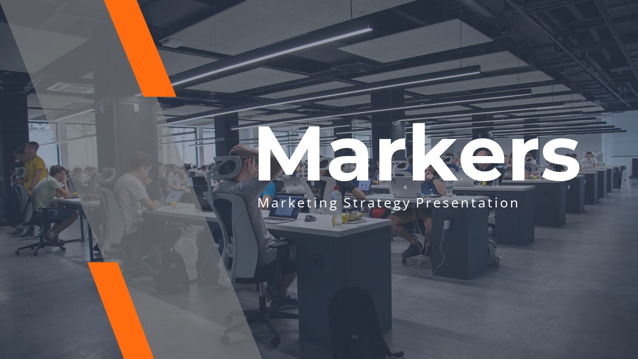 Markers - Marketing Strategy Presentation, Presentation Templates ...