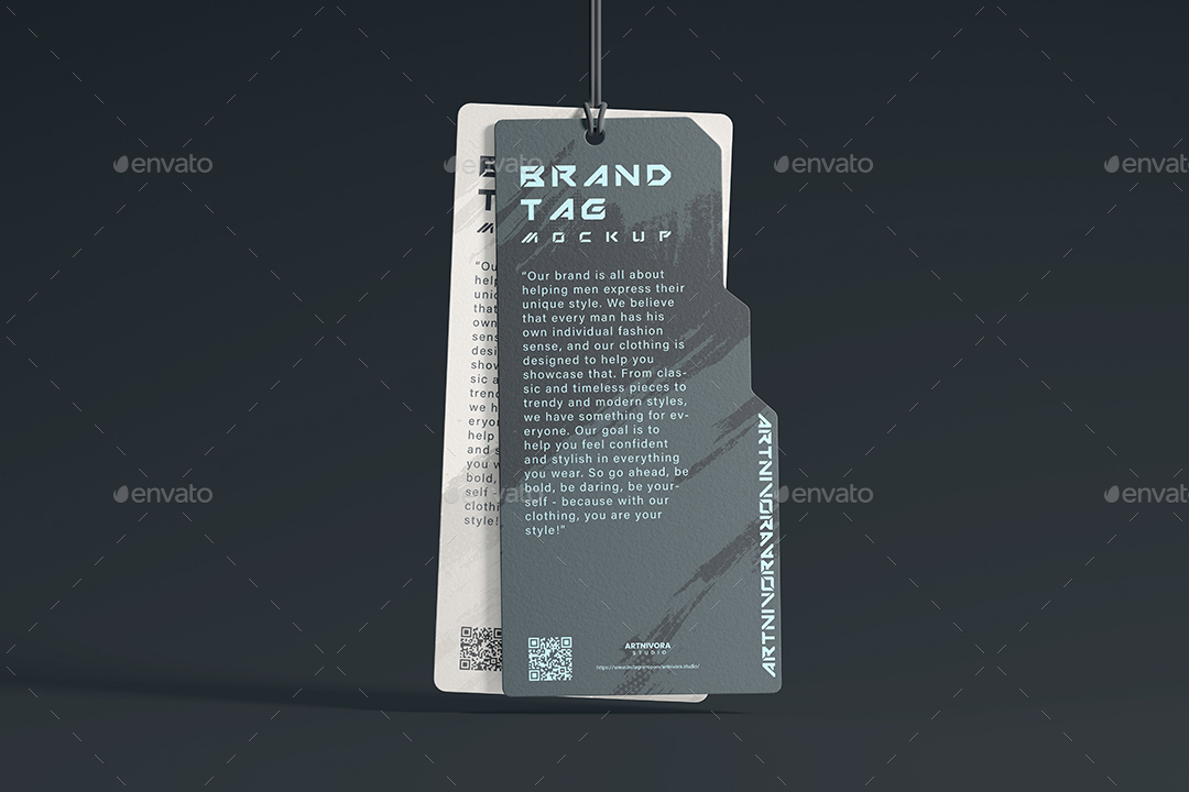 Brand Tag Mockup, Graphics | GraphicRiver