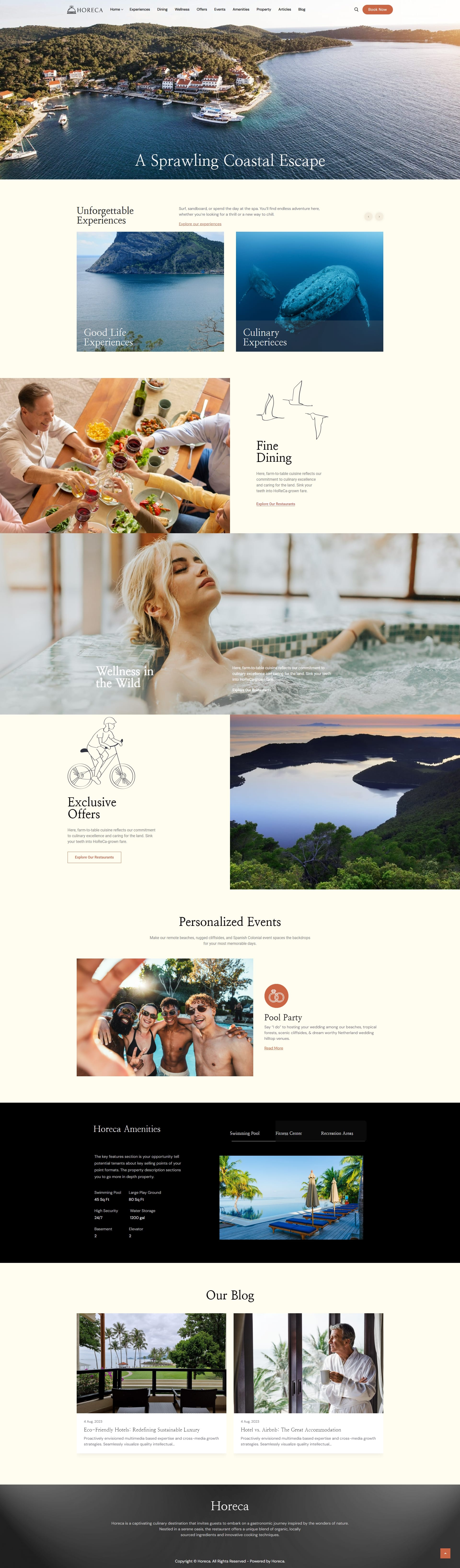 HoReCa - Restaurant & Food Menus Theme by modeltheme | ThemeForest