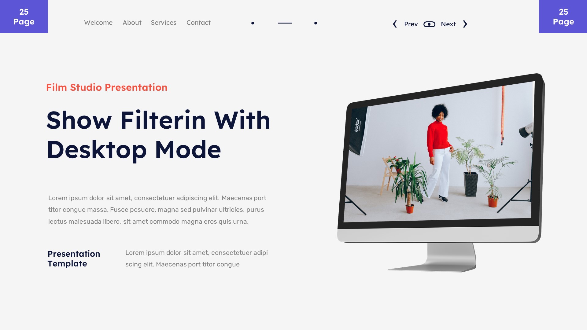 Filterin - Movie Production & Film Studio Keynote Template ...