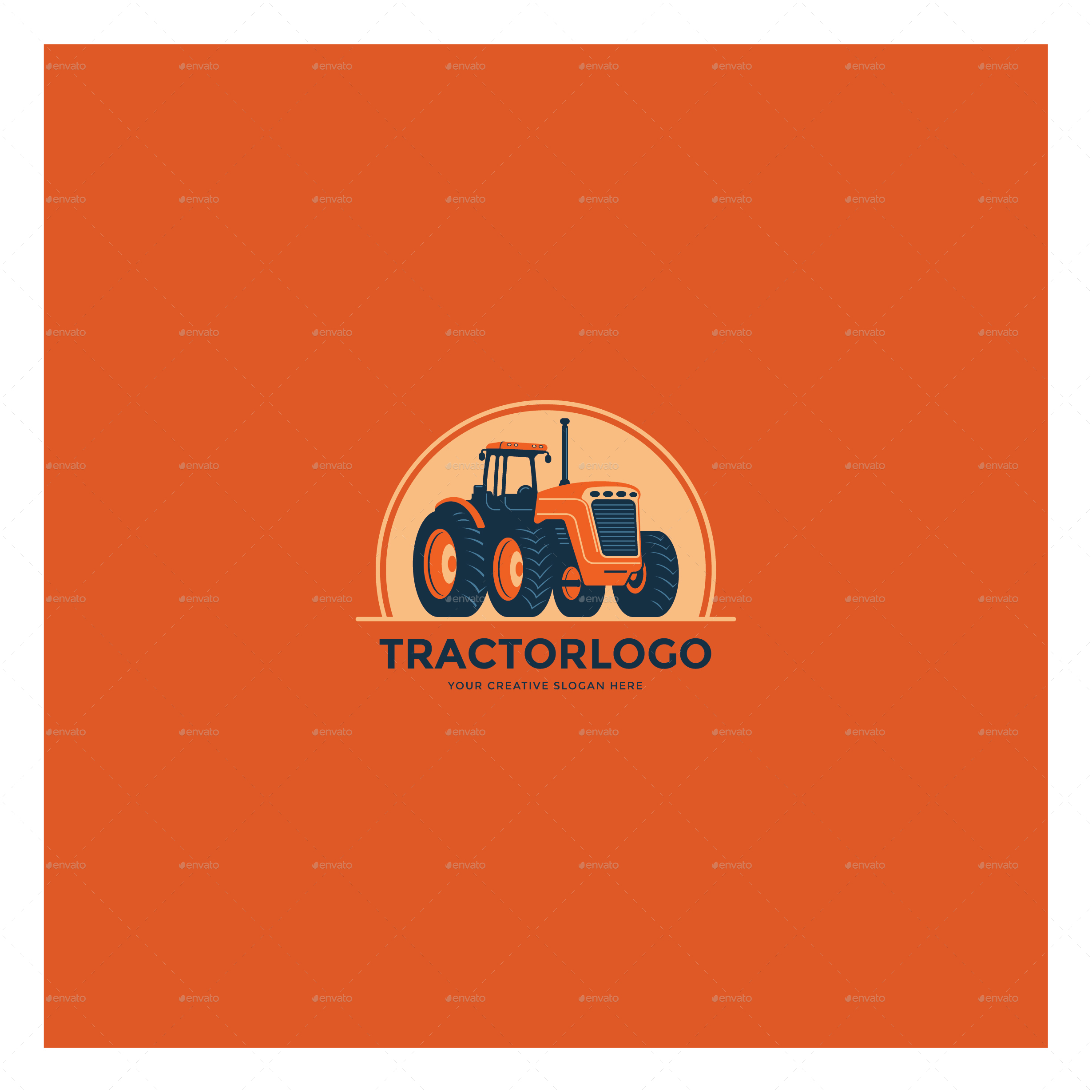 Tractor Logo, Vectors | GraphicRiver