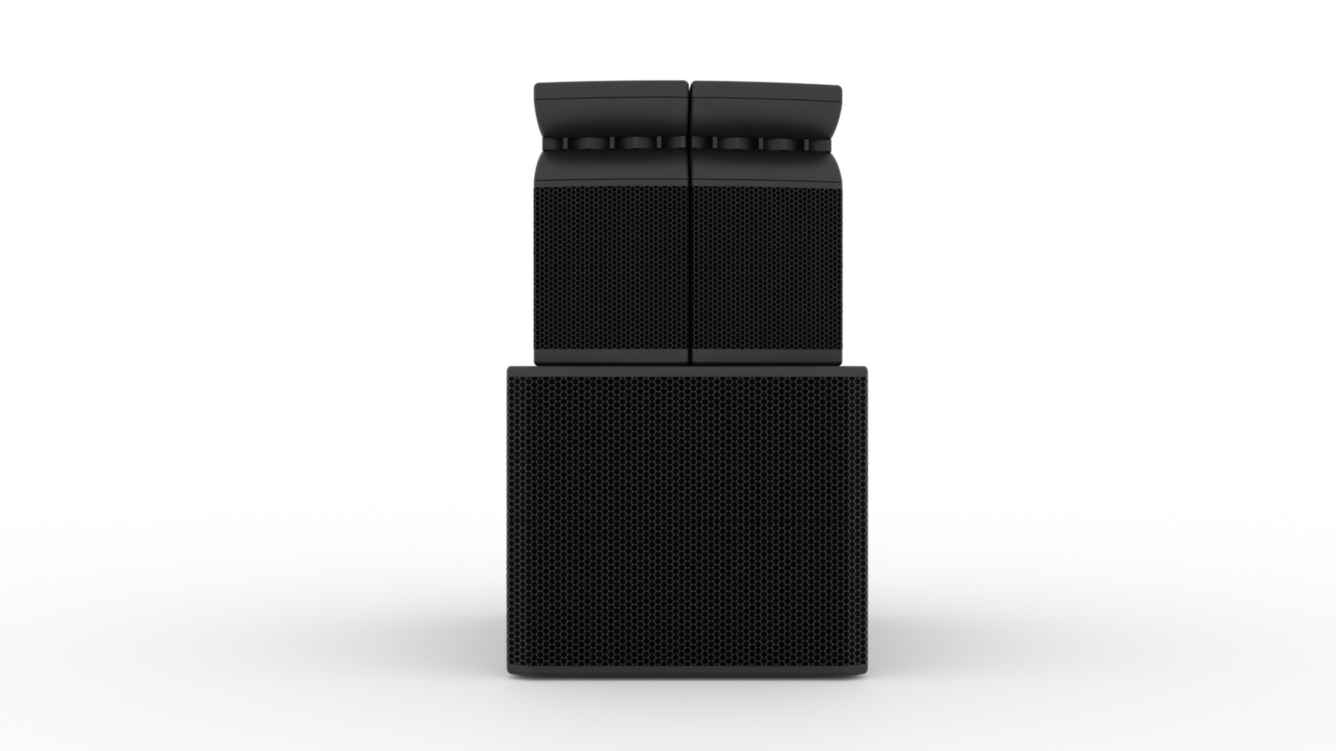Concert Sound System Line Array JBL VRX by cgrkzl | 3DOcean