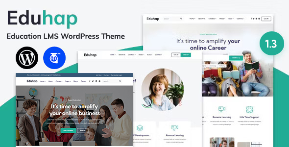 Eduhap - Education LMS WordPress Theme by theme_ocean | ThemeForest