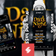 Dark Night – Halloween Party Flyer, Poster Template, Print Templates