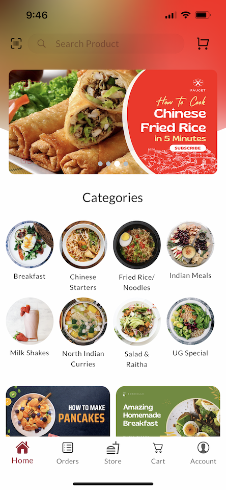 Flutter Food Delivery App for WooCommerce by hakeemnala | CodeCanyon