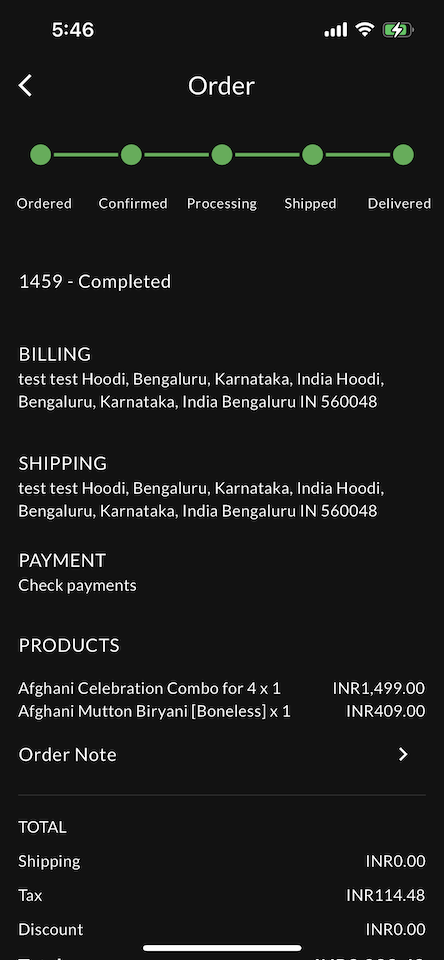 Flutter Food Delivery App for WooCommerce by hakeemnala | CodeCanyon