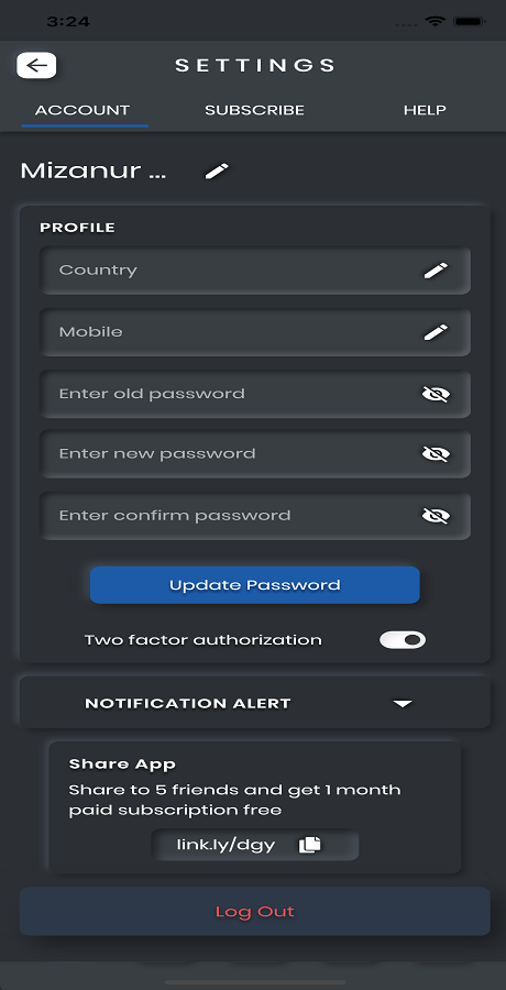 Angle Stock Market Android App Template + iOS App Template | Flutter ...