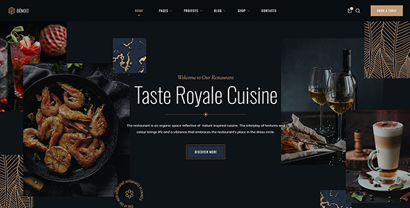 Benoit - Restaurants & Cafes WordPress Theme by WebGeniusLab | ThemeForest