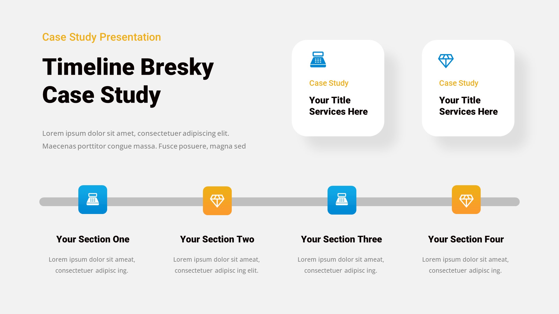 Bresky - Case Study Keynote Template, Presentation Templates | GraphicRiver