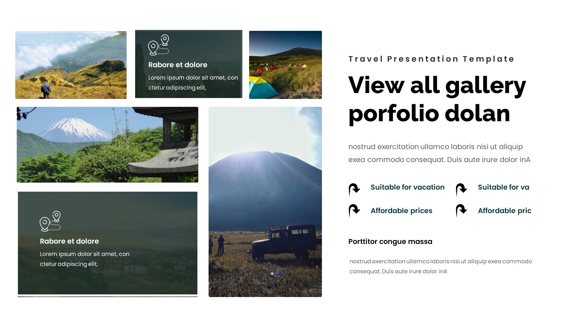 Dolan - Travel Powerpoint Template, Presentation Templates | GraphicRiver