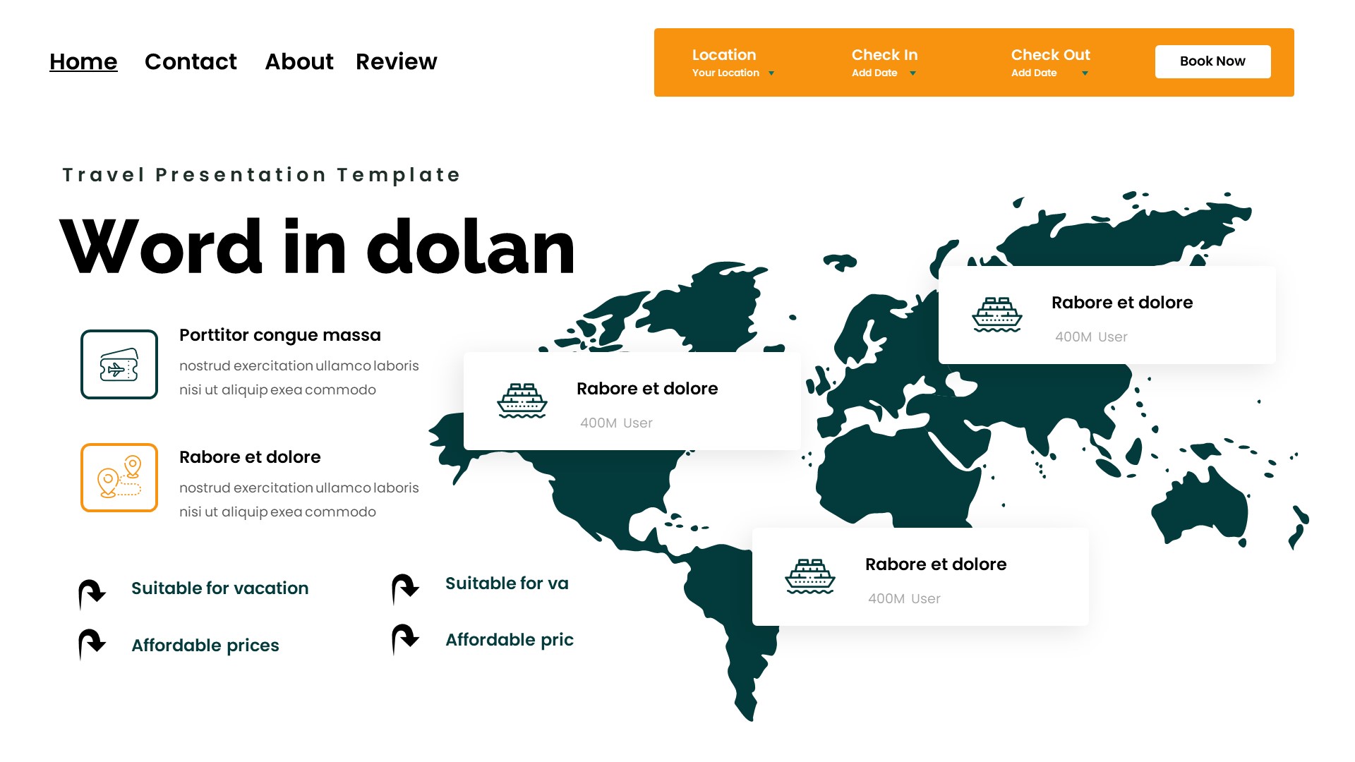 Dolan - Travel Powerpoint Template, Presentation Templates | GraphicRiver