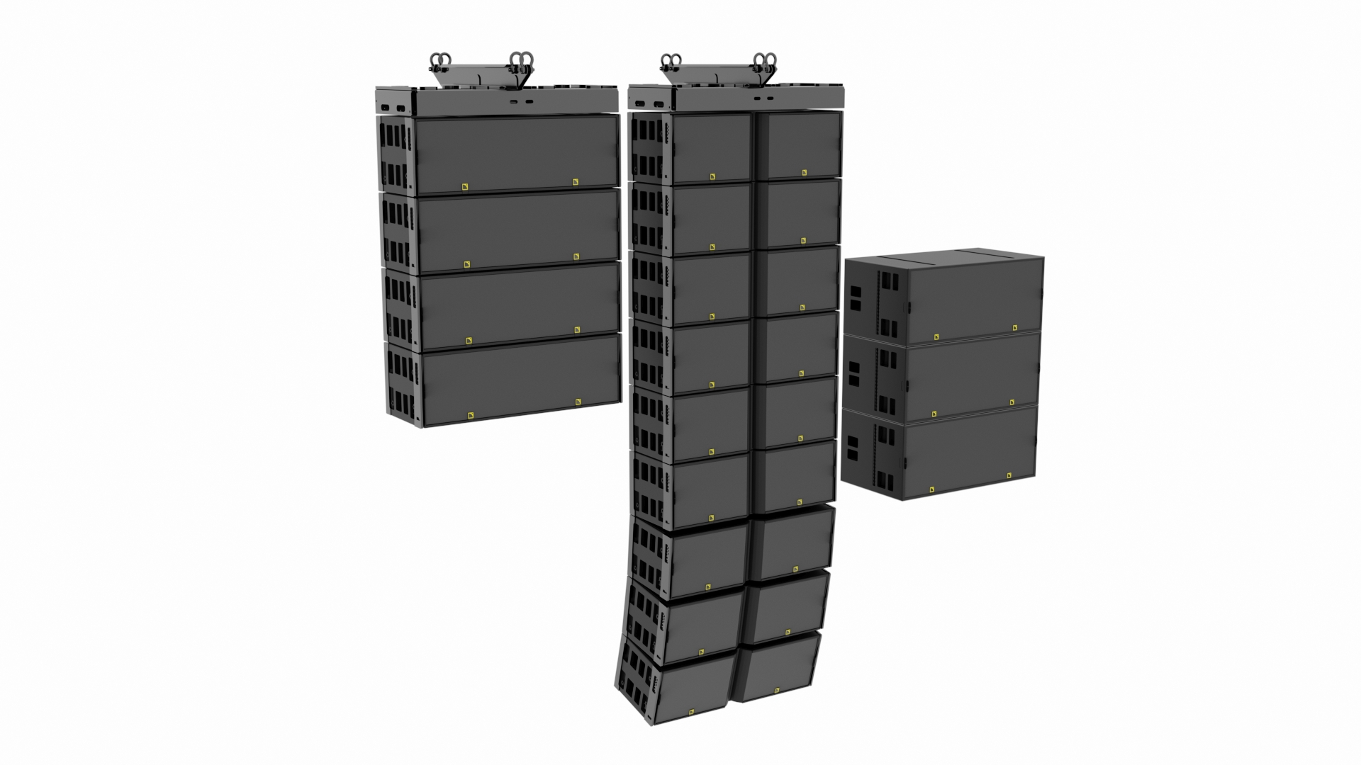 Concert Sound System Line Array L-Acoustics K1 Setup by p3rless | 3DOcean