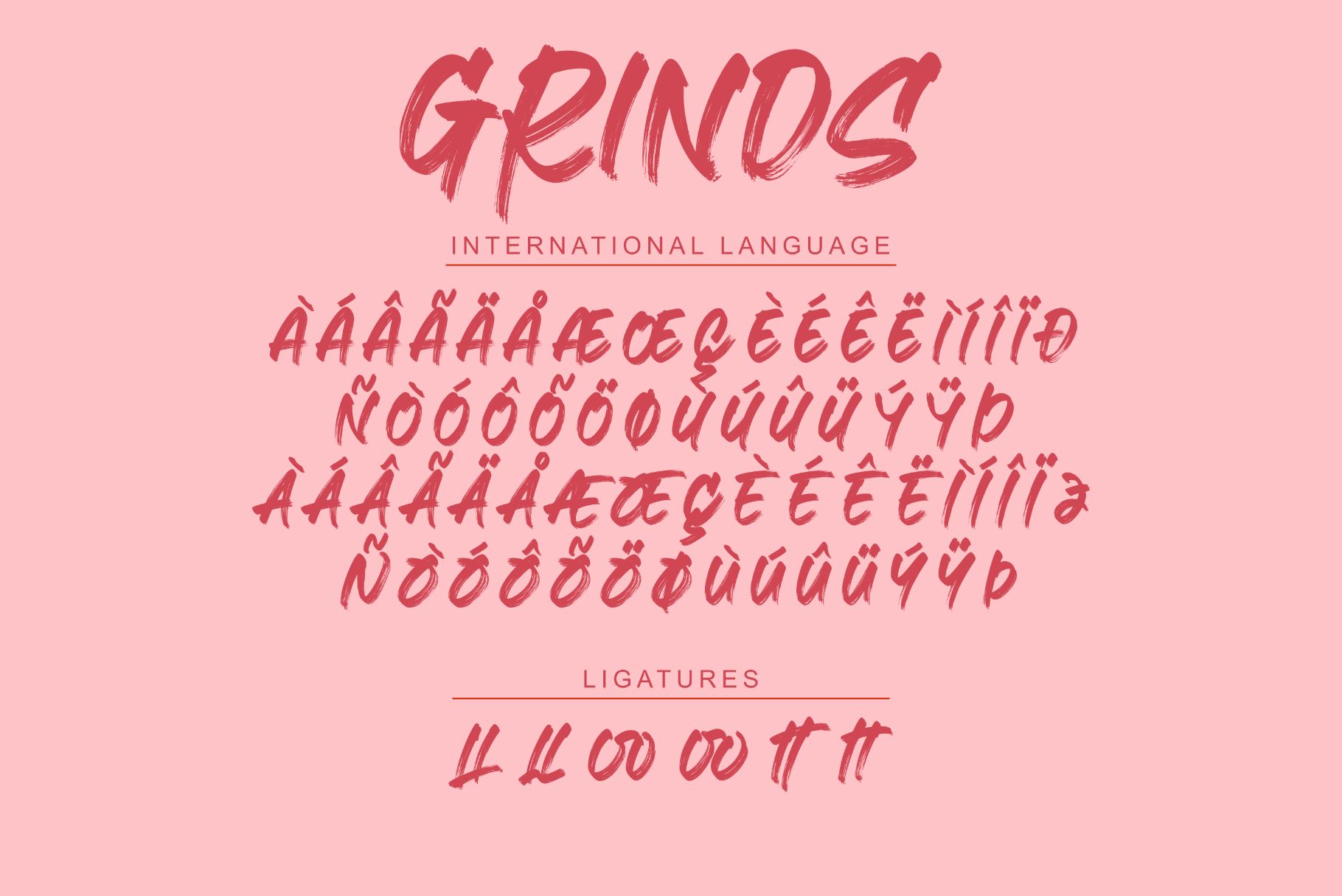 Grinds, Fonts | GraphicRiver