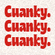 Cuanky - Super Fun Retro Pizza Font, Fonts | GraphicRiver