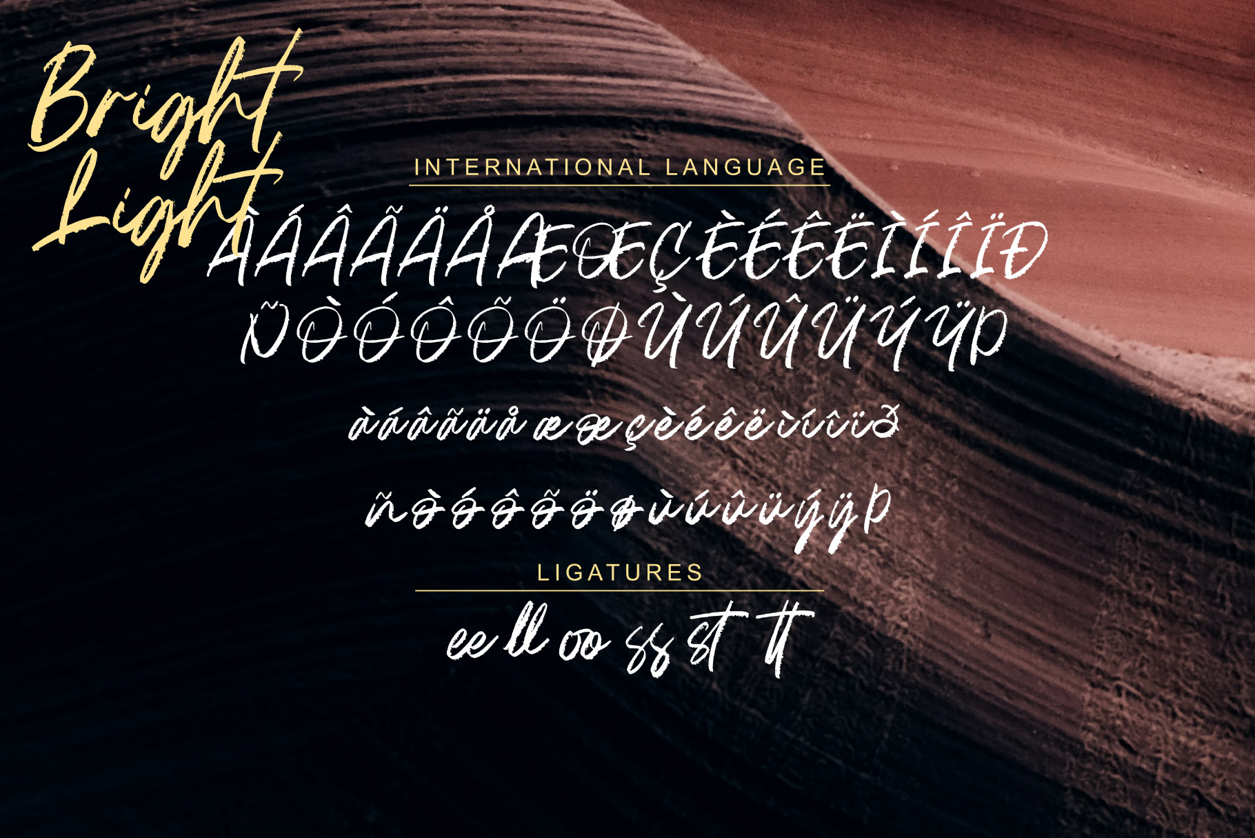 Bright Light, Fonts | GraphicRiver