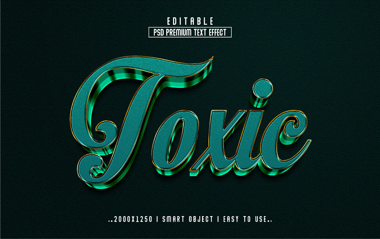 Photoshop PSD Editable 3D Text Effect Style Pack, Add-ons | GraphicRiver