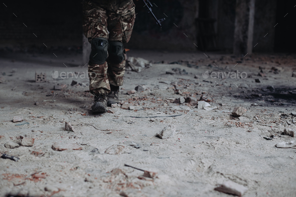 Military steps close-up. Stock Photo by dmytros9 | PhotoDune