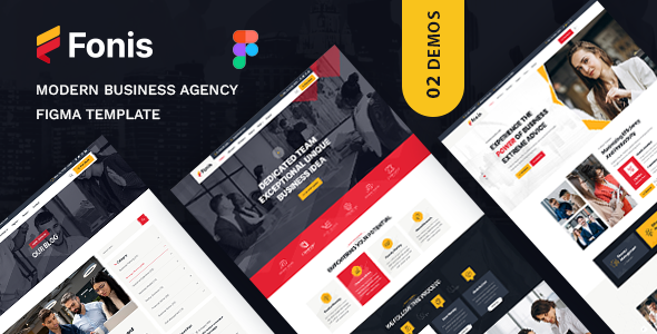 Fonis - Corporate Business Agency Figma Template by Namespace-IT ...