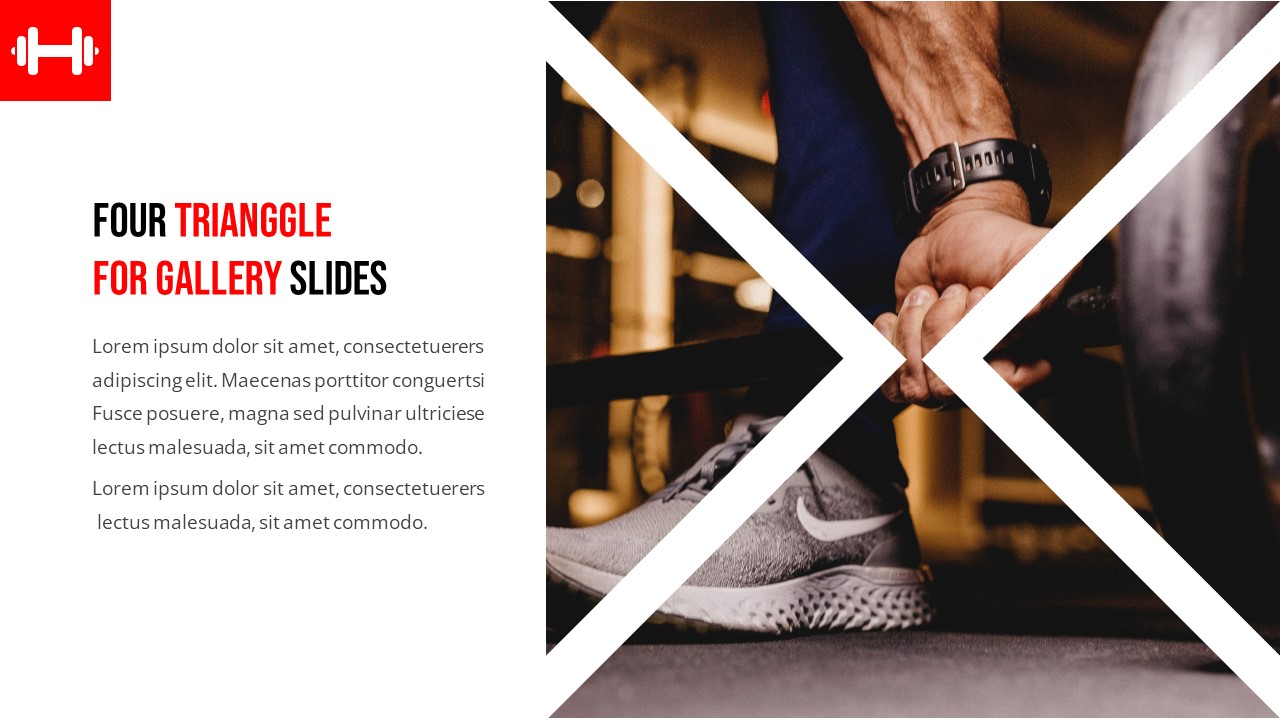 Gymnistik - Fitness and Gym Powerpoint Template, Presentation Templates
