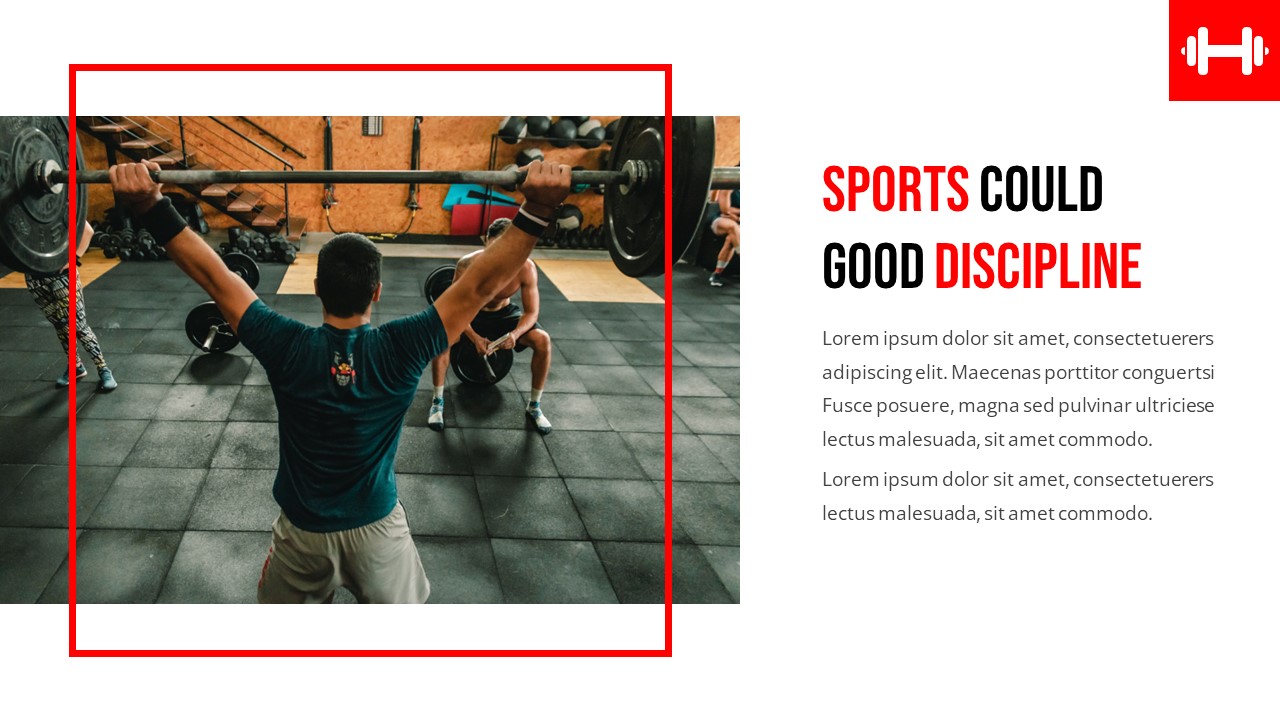 Gymnistik - Fitness and Gym Powerpoint Template, Presentation Templates