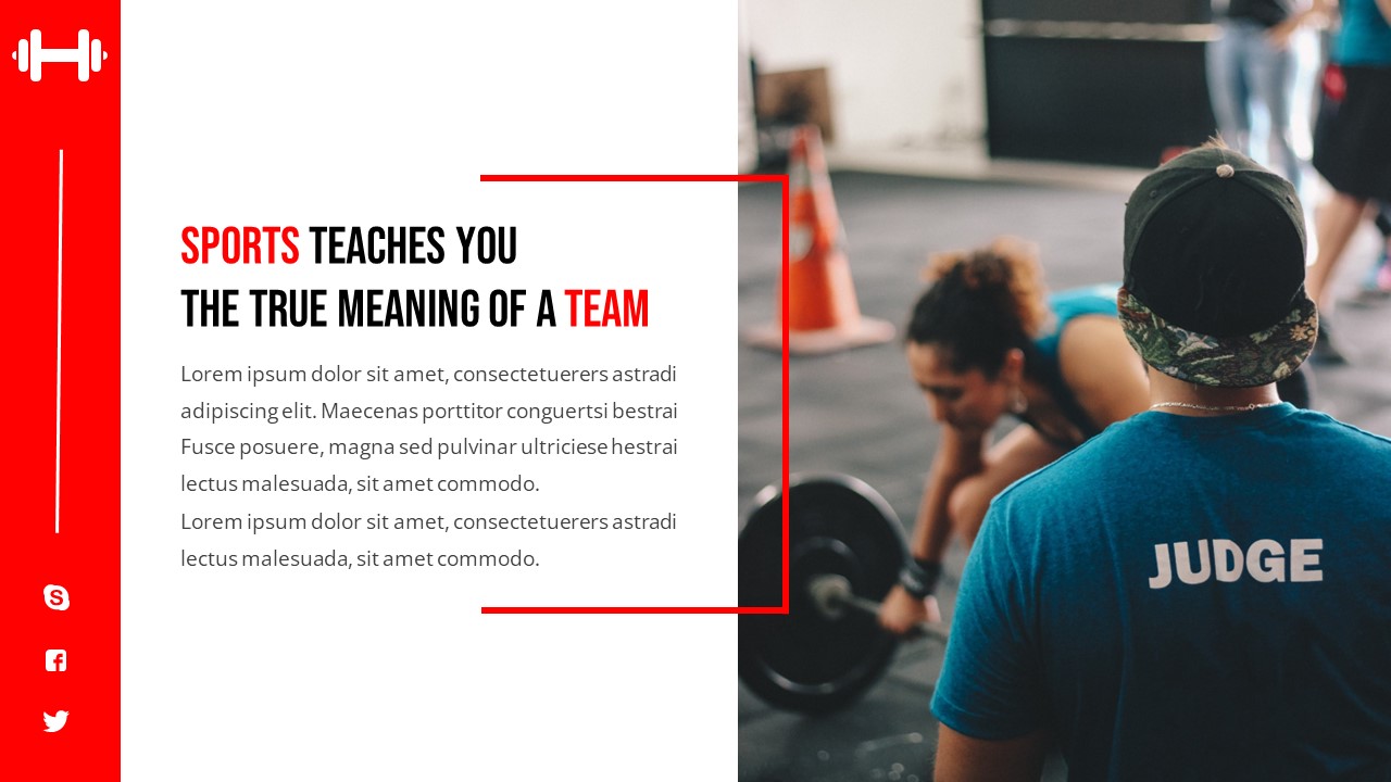 Gymnistik - Fitness and Gym Keynote Template, Presentation Templates