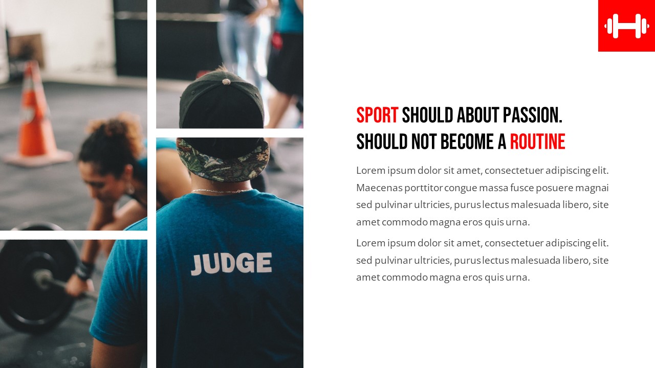 Gymnistik - Fitness and Gym Keynote Template, Presentation Templates