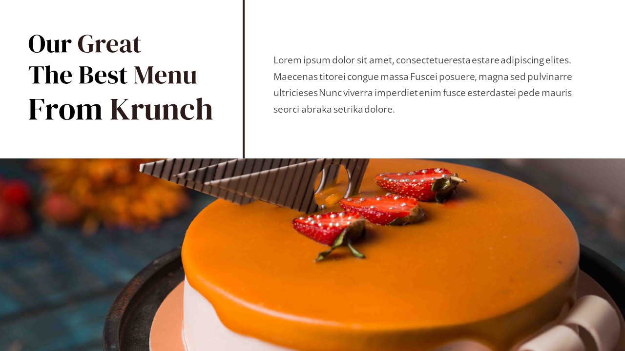 Krunch - Bakery Powerpoint Template, Presentation Templates | GraphicRiver