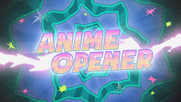 Anime Cartoon Intro, Premiere Pro Templates | VideoHive